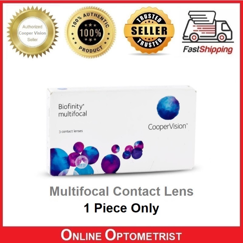 [NEW READY STOCK] COOPER VISION Biofinity Multifocal Monthly @1 Piece ...