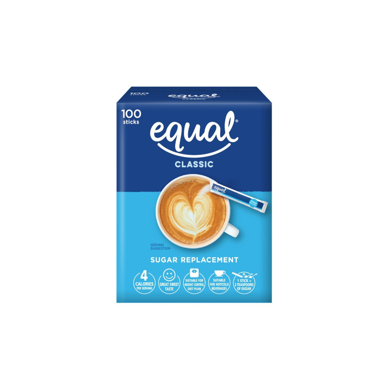 [Exp: Nov 2027] EQUAL SACHET 100'S : Artificial Sweetener | Shopee Malaysia