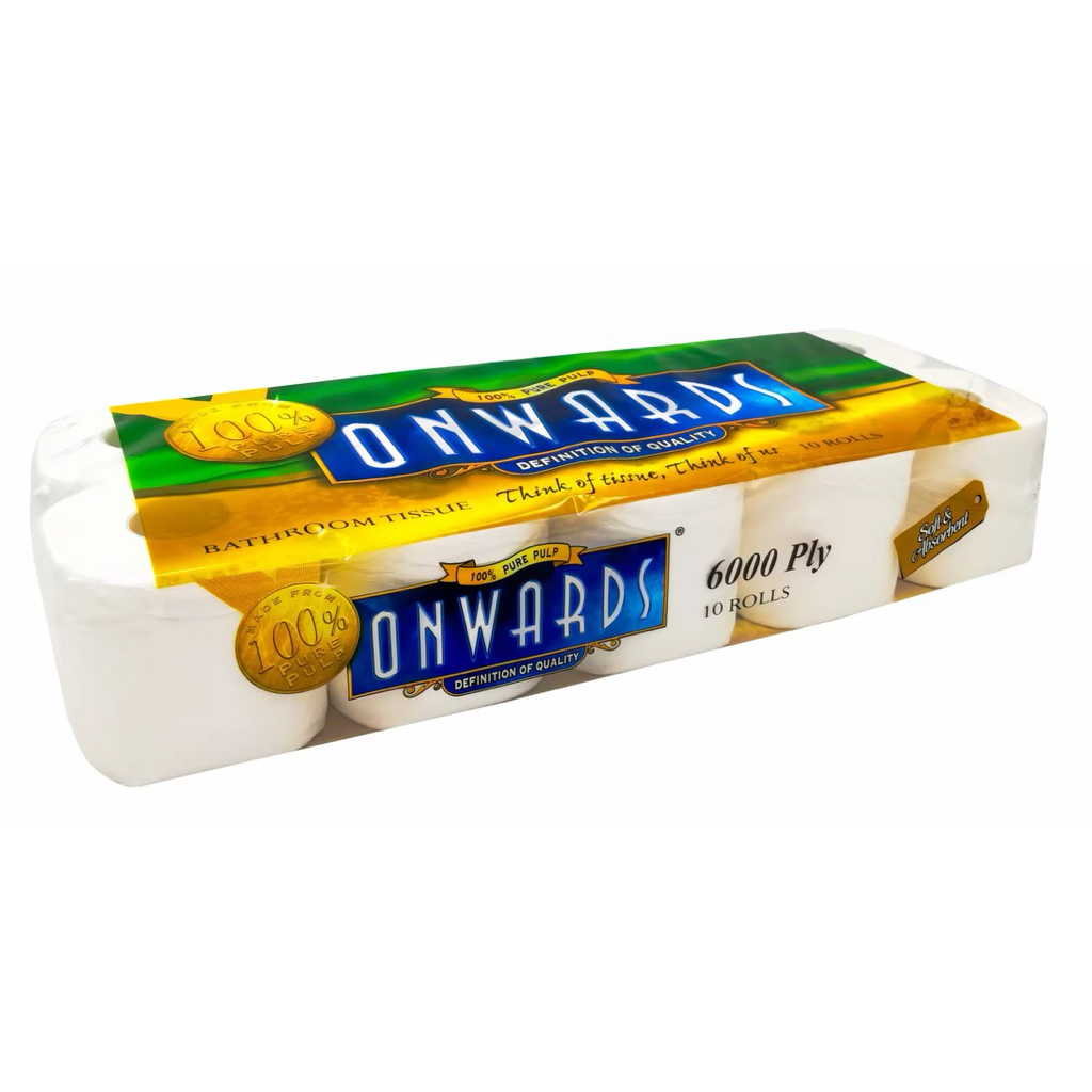 Onwards Bathroom Tissue 6000 Ply Toilet Paper (New 4 ply) | Shopee Malaysia