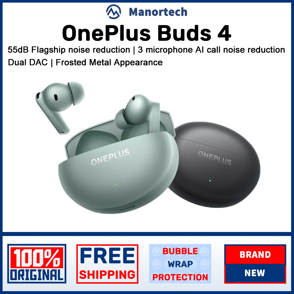 OnePlus Buds 4 55dB Flagship noise reduction | Dual DAC sound quality ...