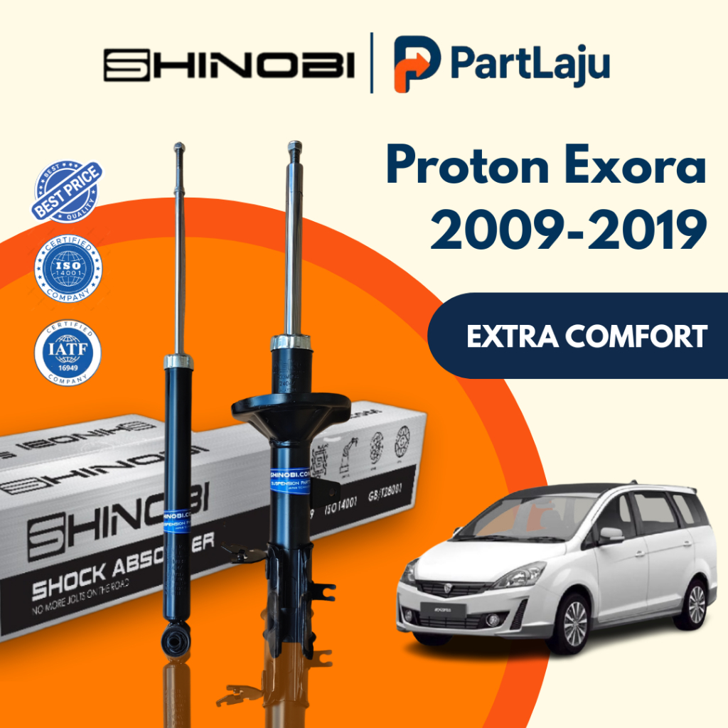 E-Shinobi Proton Exora FZ6Y 2009-2019 Front & Rear Gas Absorber Depan ...