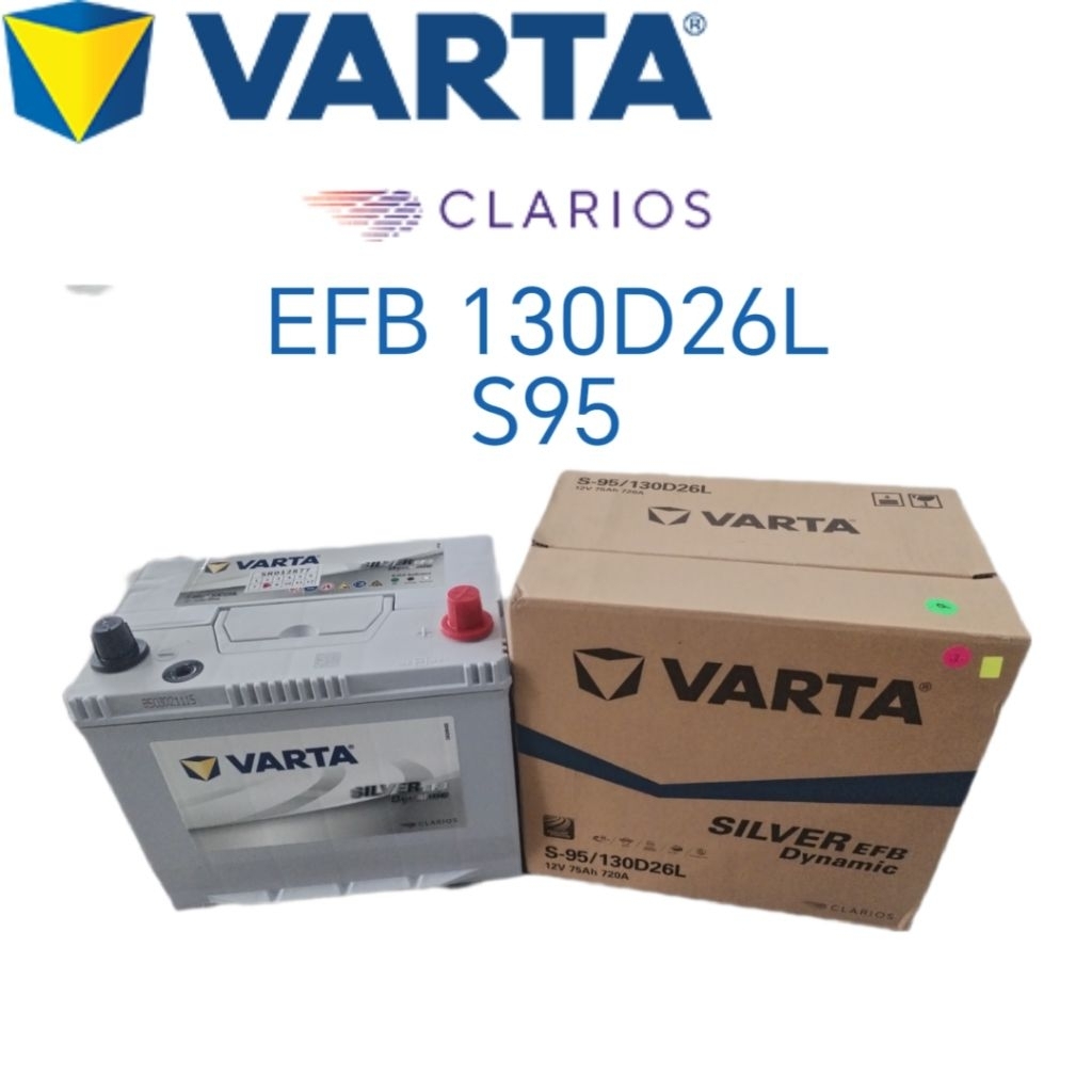 [Installation Provided] Varta S95 130D26L EFB Start Stop Car Battery ...