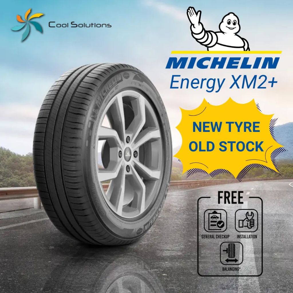(YEAR 21, 22, 23) Michelin Energy XM2+ 215/65R15; 185/60R14; 195/60R15 ...