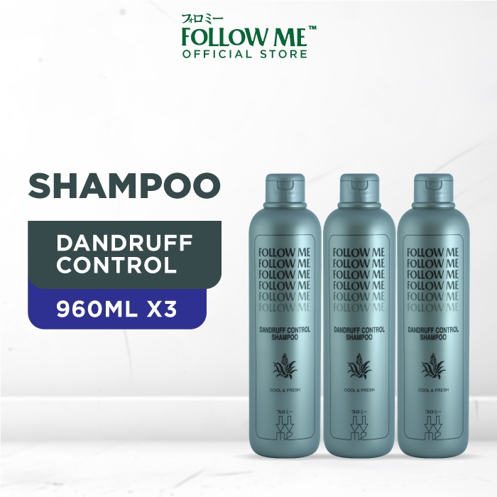 [TRIPLE PACK] Follow Me Shampoo 960ml - Dandruff Control (Cool & Fresh ...