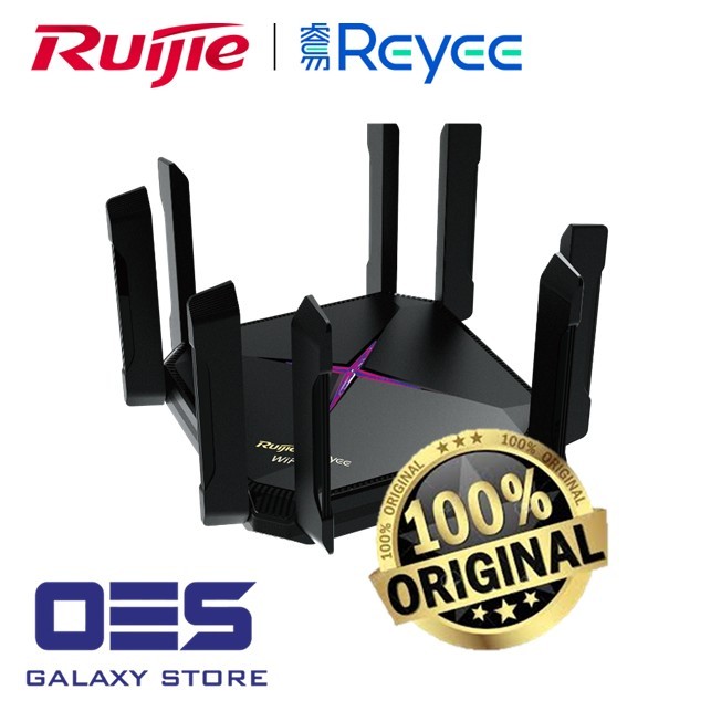 RUIJIE REYEE RG-EW6000GX Network Wi-Fi 6, 6000Mbps, Dual-WAN, 2.5G Port ...