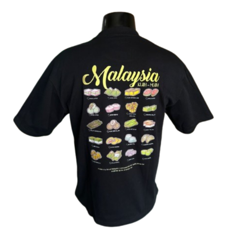 Carino Merdeka Tee 2025 - Traditional Kuih Muih Ver. (Black) | Shopee ...