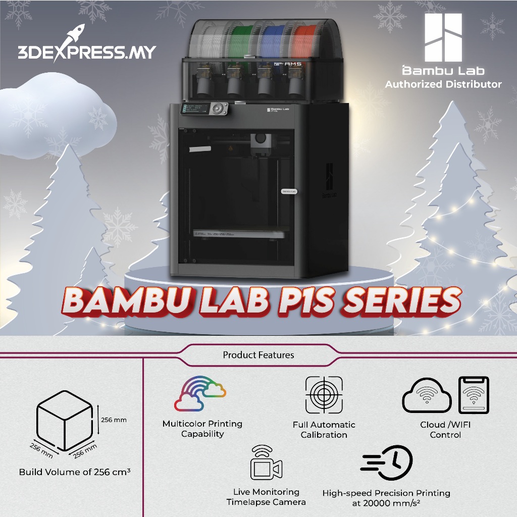 [READY STOCK] BAMBU LAB P1S / P1S Combo | Shopee Malaysia