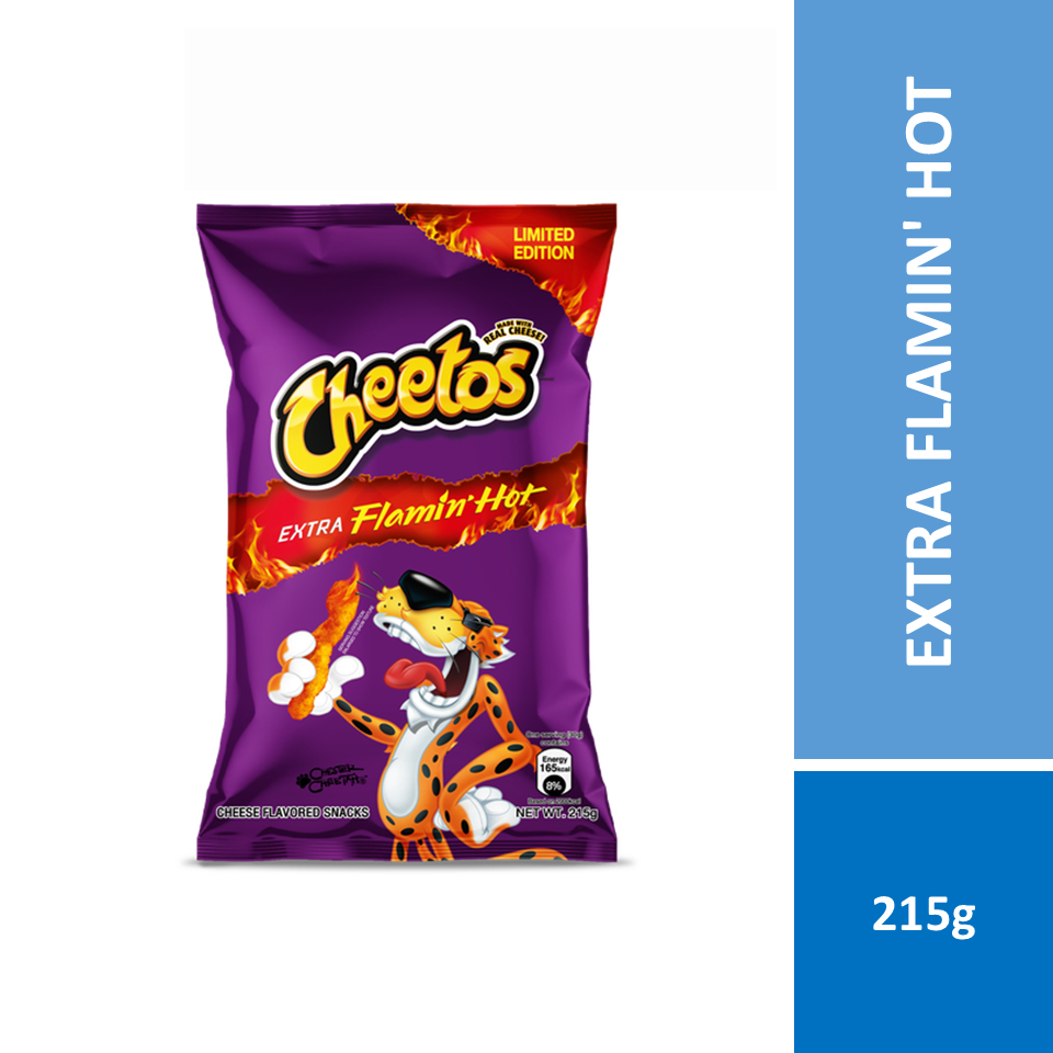 CHEETOS EXTRA FLAMIN' HOT 215G | Shopee Malaysia