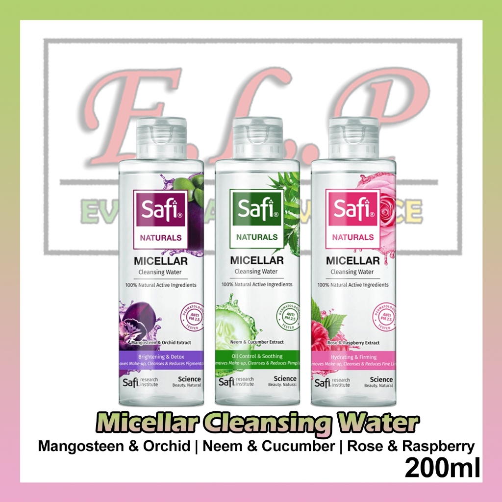 🔥Ready Stock🔥Safi Natural Micellar Cleansing Water (Make Up Remover ...