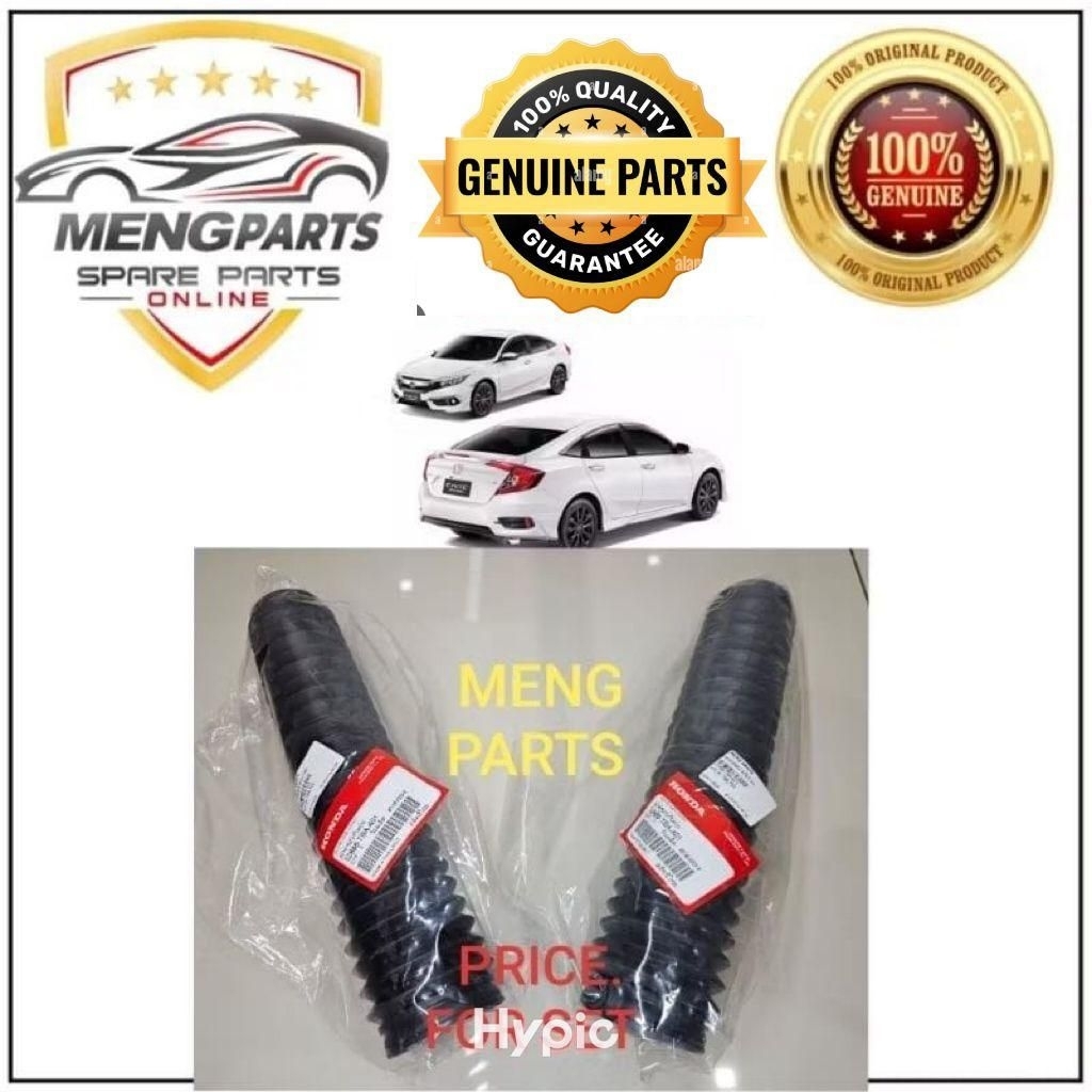 CIVIC FC TEA & TBA REAR ABSORBER COVER / REAR ABSORBER BOOT *PRICE FOR ...