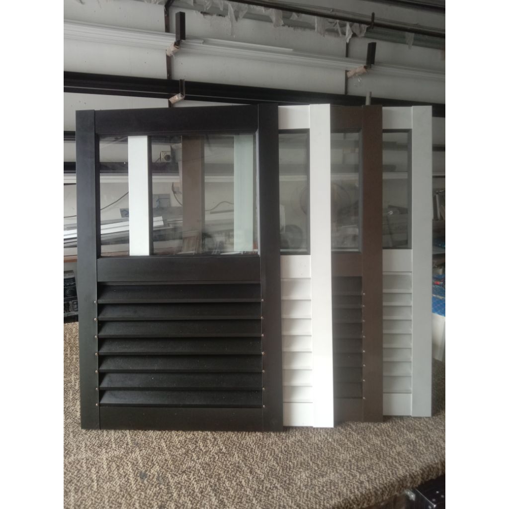 Electricity Meter Louvers Door cw Clear Glass (TNB Meter Door) | Shopee ...