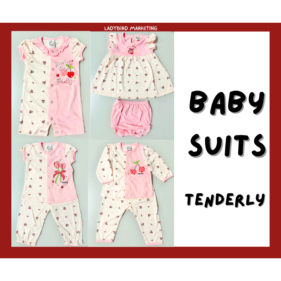 Tenderly Baby Suit / Baby Clothing / Baju Bayi / Baby dress | Shopee ...