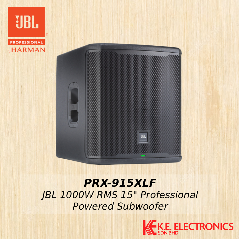 JBL PRX915XLF 15-Inch 1000W Professional Powered Subwoofer | Shopee ...