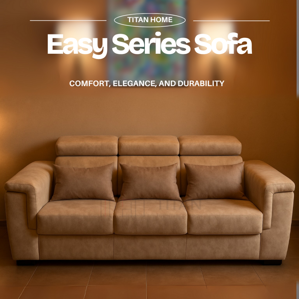 Easy Series Sofa Set 3+2+1 Kalis Air Easy Clean | Set Sofa Ruang Tamu ...