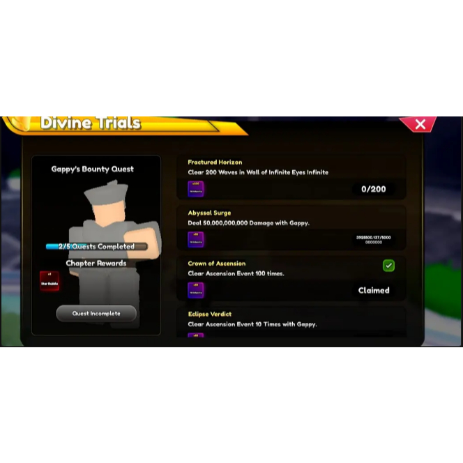Joki Clear Trial Gappy | Anime Ranger X | R*blox for PC V | Shopee Malaysia