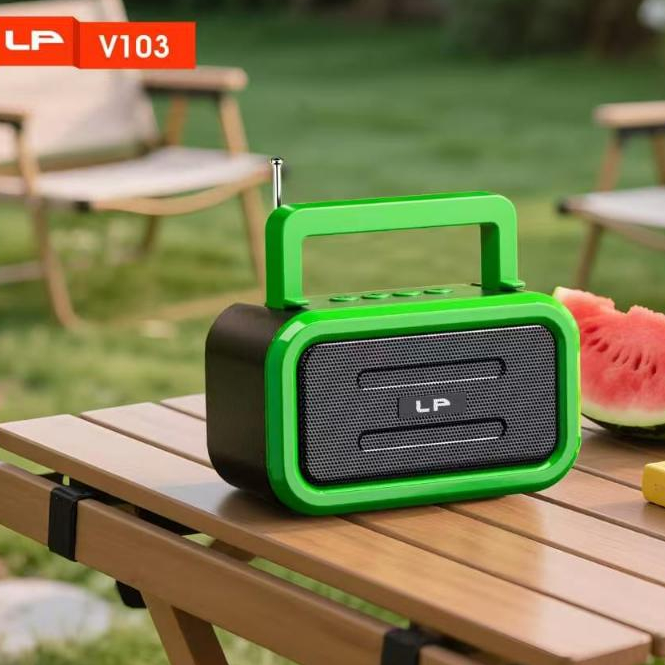 LP-V103 Wireless Bluetooth V5.1 Portable Speaker / Super Bass / FM ...
