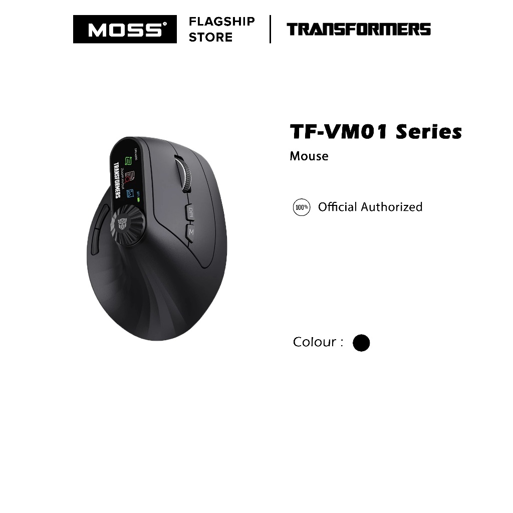 Transformers TF-VM01 Ergonomic Design Bluetooth Wireless Mouse ...