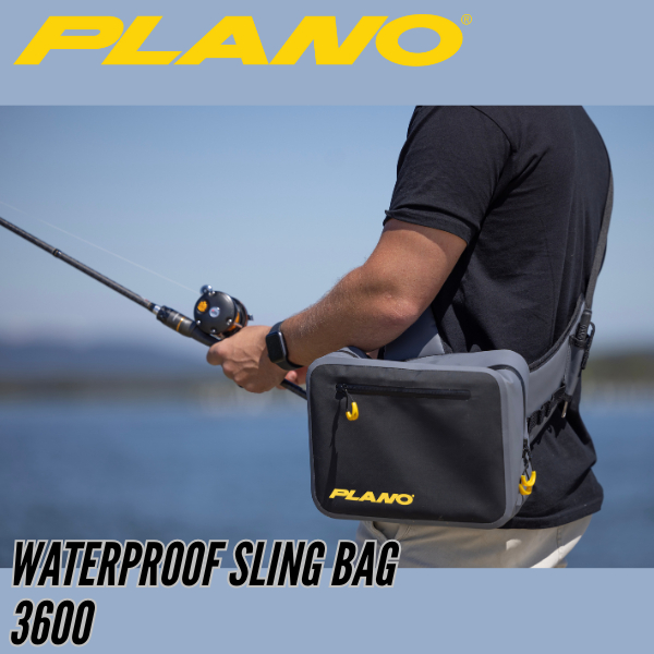 PLANO Z-Series Waterproof Sling Bag 3600 - Fishing Tackle Bag | Shopee ...