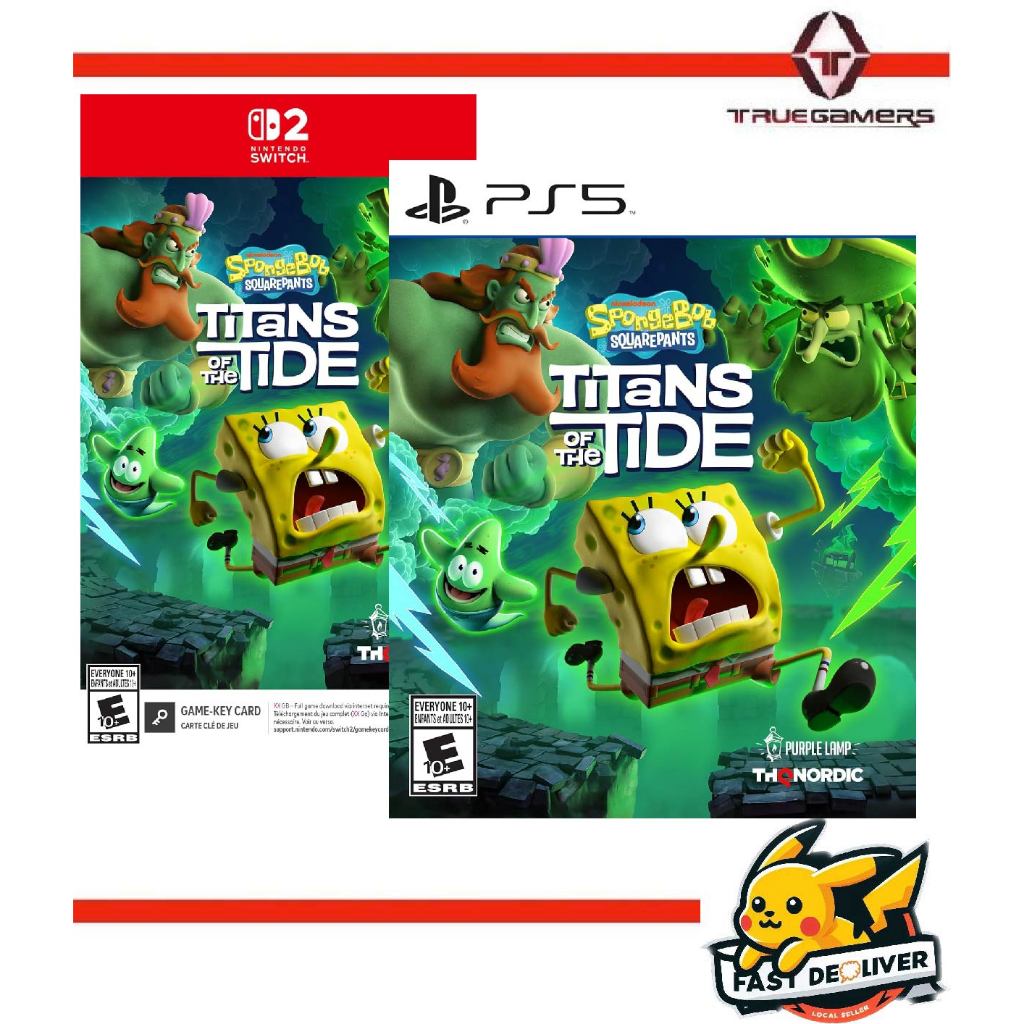 PS5 | Nintendo Switch 2 SpongeBob SquarePants Titans of the Tide - Chi ...