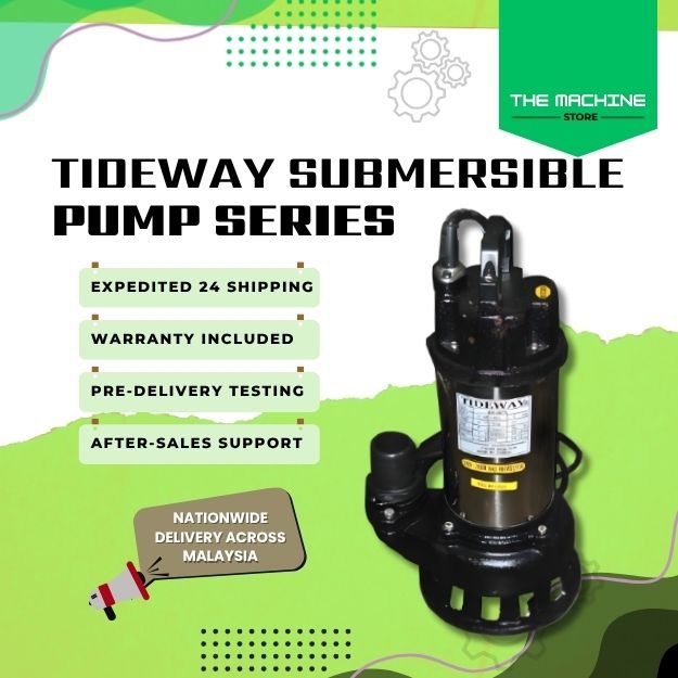 TIDEWAY TAIWAN Submersible Pump EF207AS BAF204S EF207T 2 inch Pam Air ...