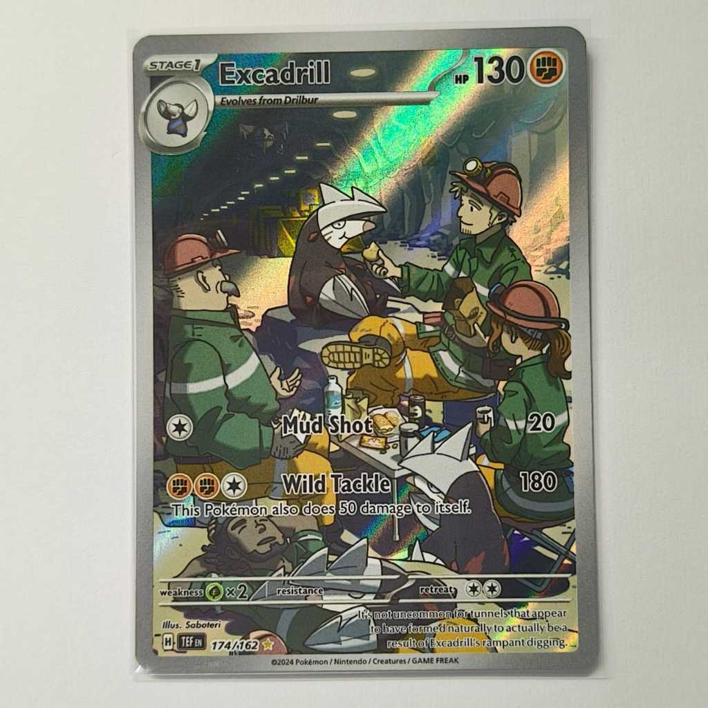 Pokemon Trading Card - Excadrill - 174/162 - SV05: Temporal Forces (TEF ...