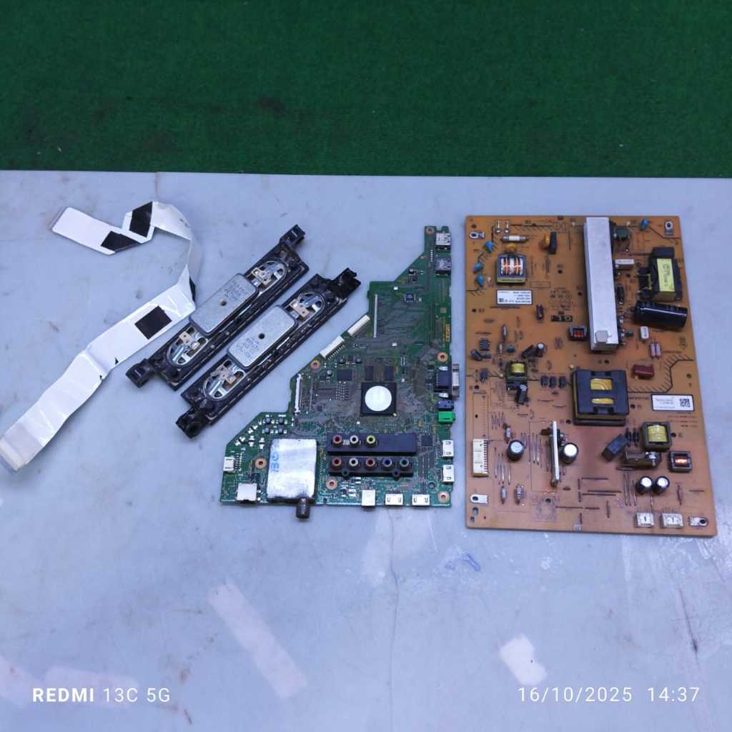 SONY KDL-40EX653 40" TV MAIN BOARD,POWER SUPPLY,SENSOR BUTTON,RIBBON ...