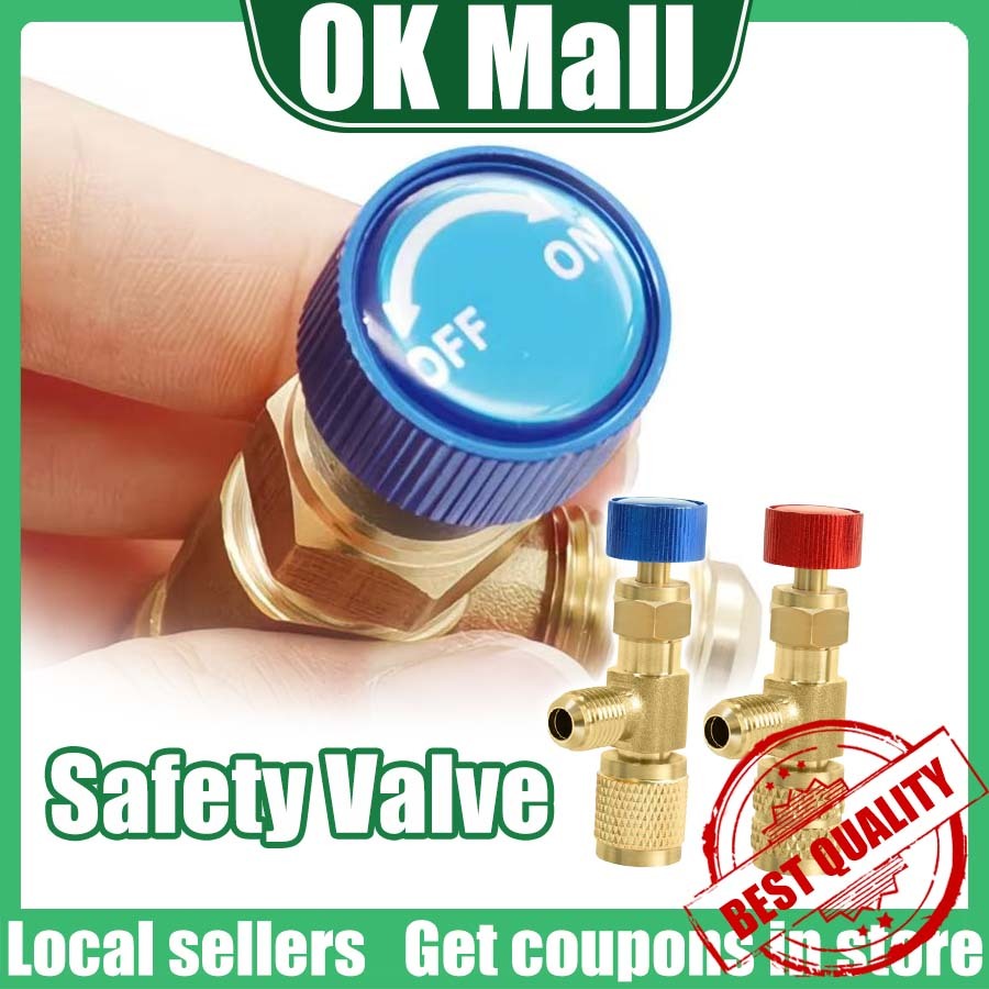 Household AC Refrigerant Safety Valve/R22 Freon Adapter/R410A Quick ...