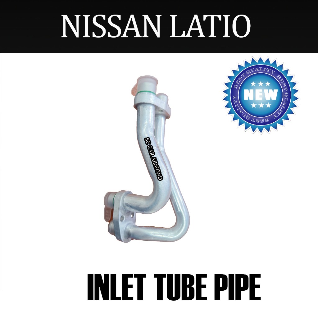 NISSAN LATIO OEM NEW INLET TUBE SMALL PIPE (CAR AIRCON AC) COOLING COIL ...