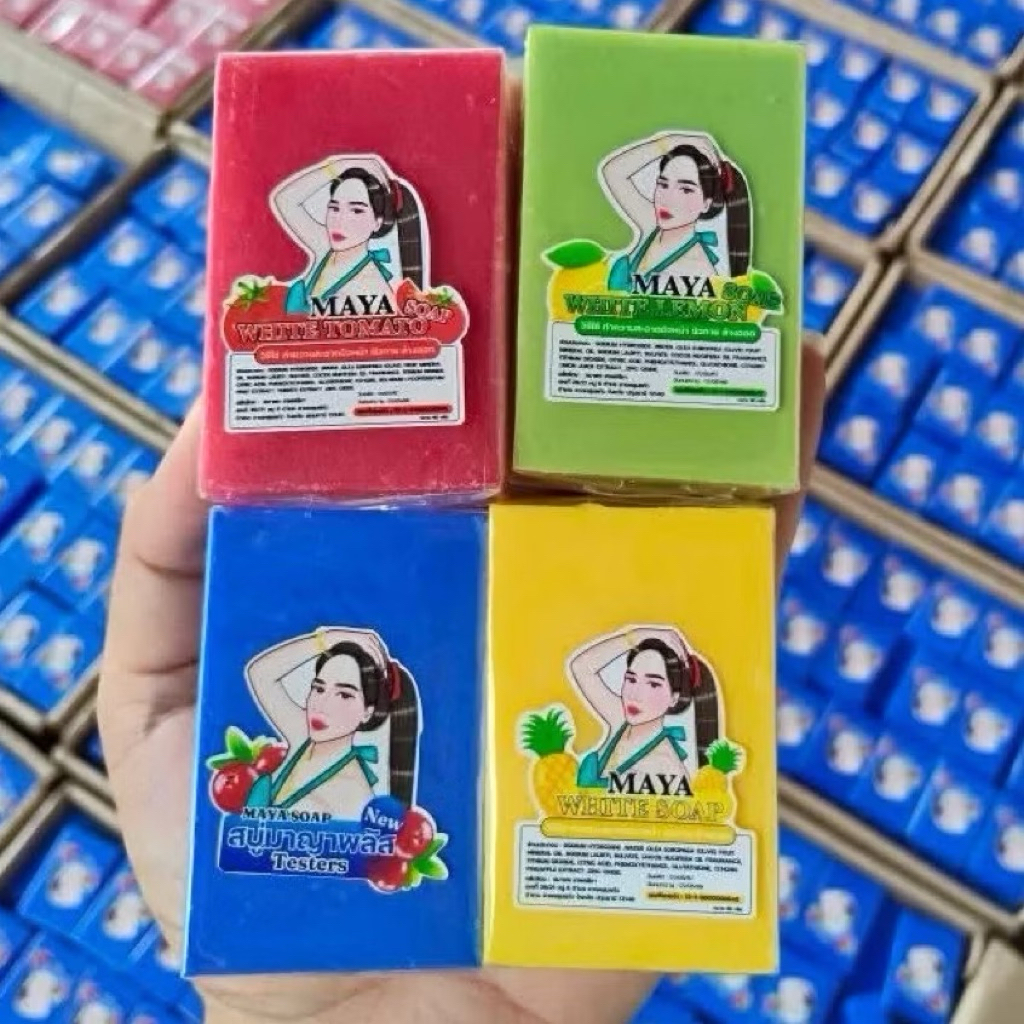 MAYA WHITE SOAP THAILAND 🍒🍅🍋🍍 | Shopee Malaysia