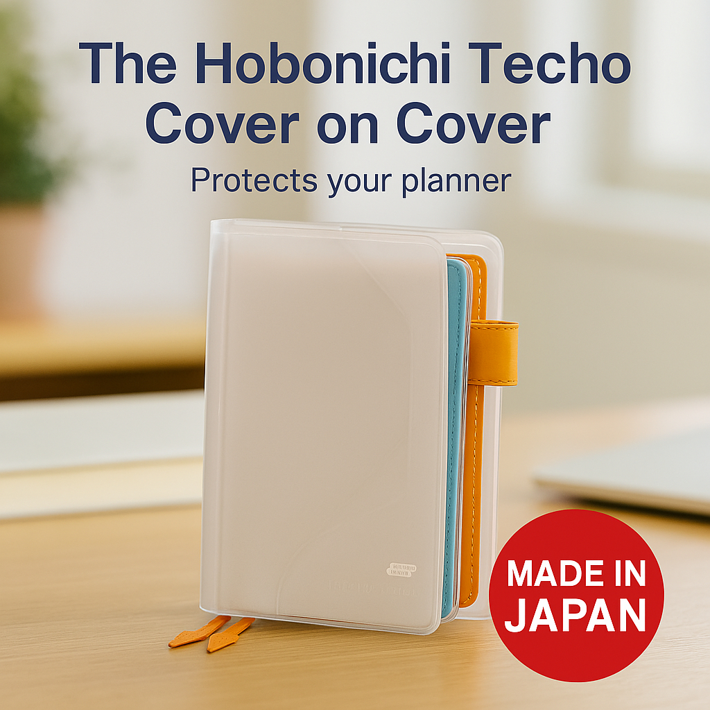Hobonichi Techo Cover on Cover for Original Size Planner Accessory Made ...