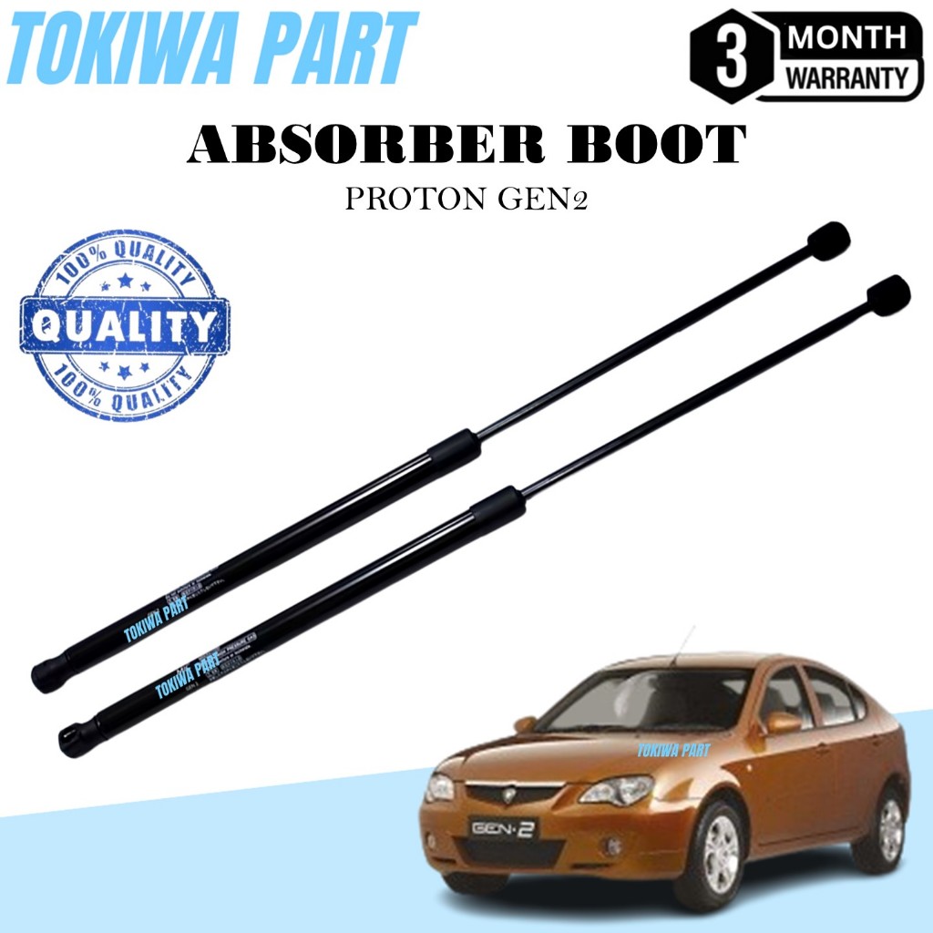Proton Gen2 Gen 2 All Model Boot Absorber Rear Bonnet Damper Gas Spring ...