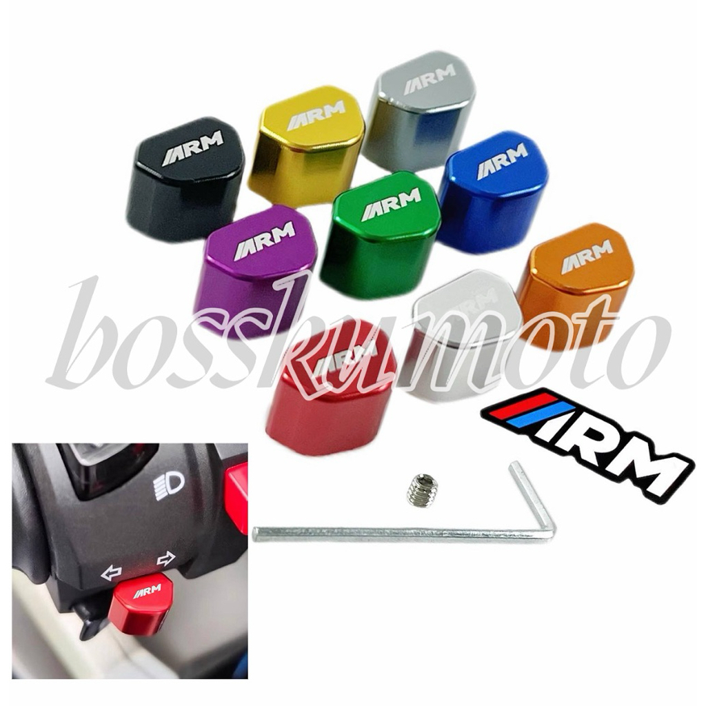 UNIVERSAL TURN SIGNAL SWITCH BUTTON SIGNAL LIGHT CONTROLLER SWITCH ...