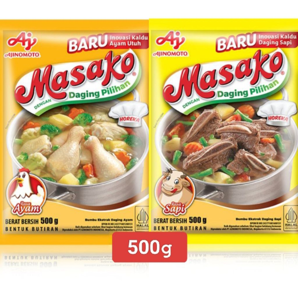 MASAKO 500g - Perisa Ayam @ Sapi/Daging | Shopee Malaysia