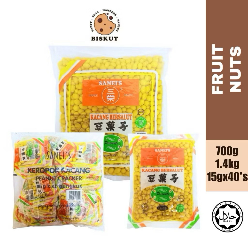 [KACANG KUNING AYAM TELUR] Kacang Bersalut / Kacang Telur Ayam / Fruit ...