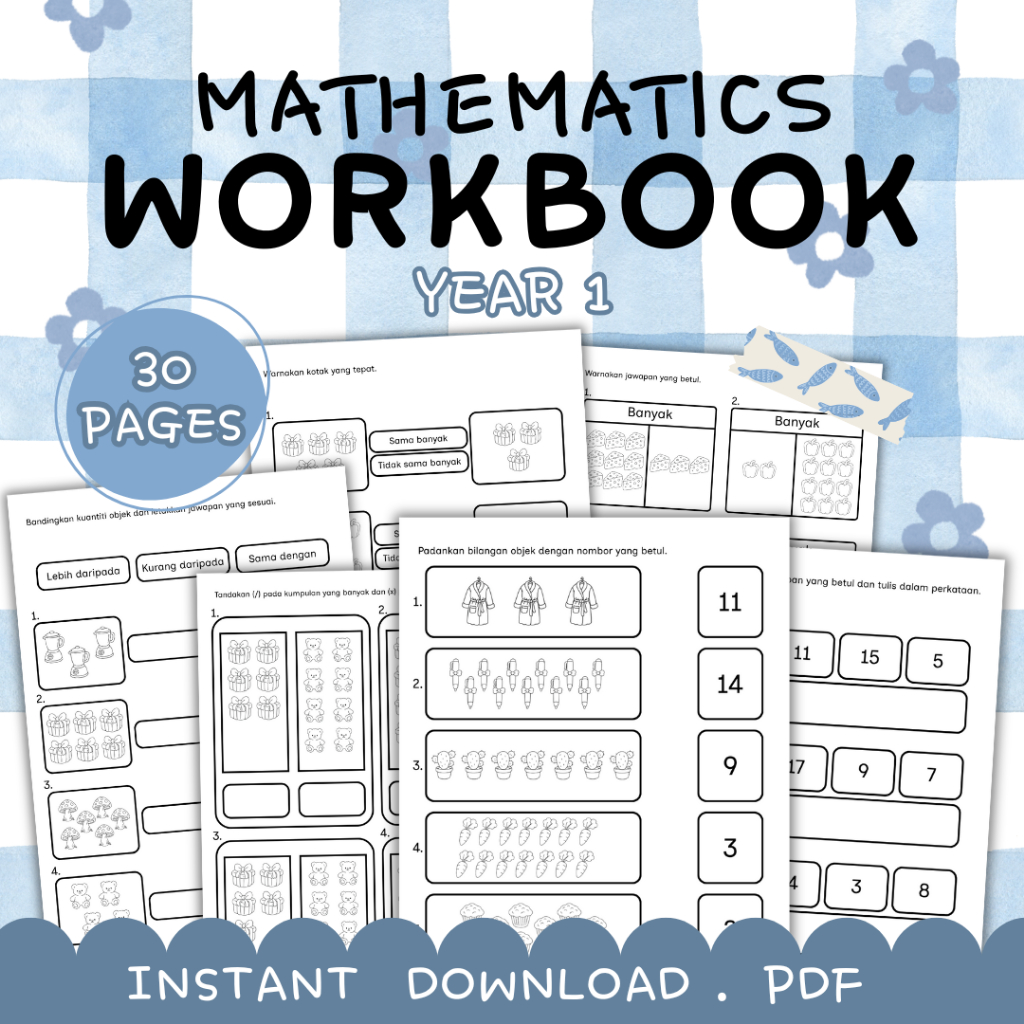 (PDF) latihan matematik tahun 1 mathematics workbook year 1 - MW1 ...