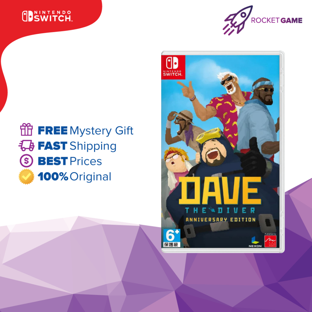 (Nintendo Switch) DAVE THE DIVER Anniversary Edition (ENG/CHN ...