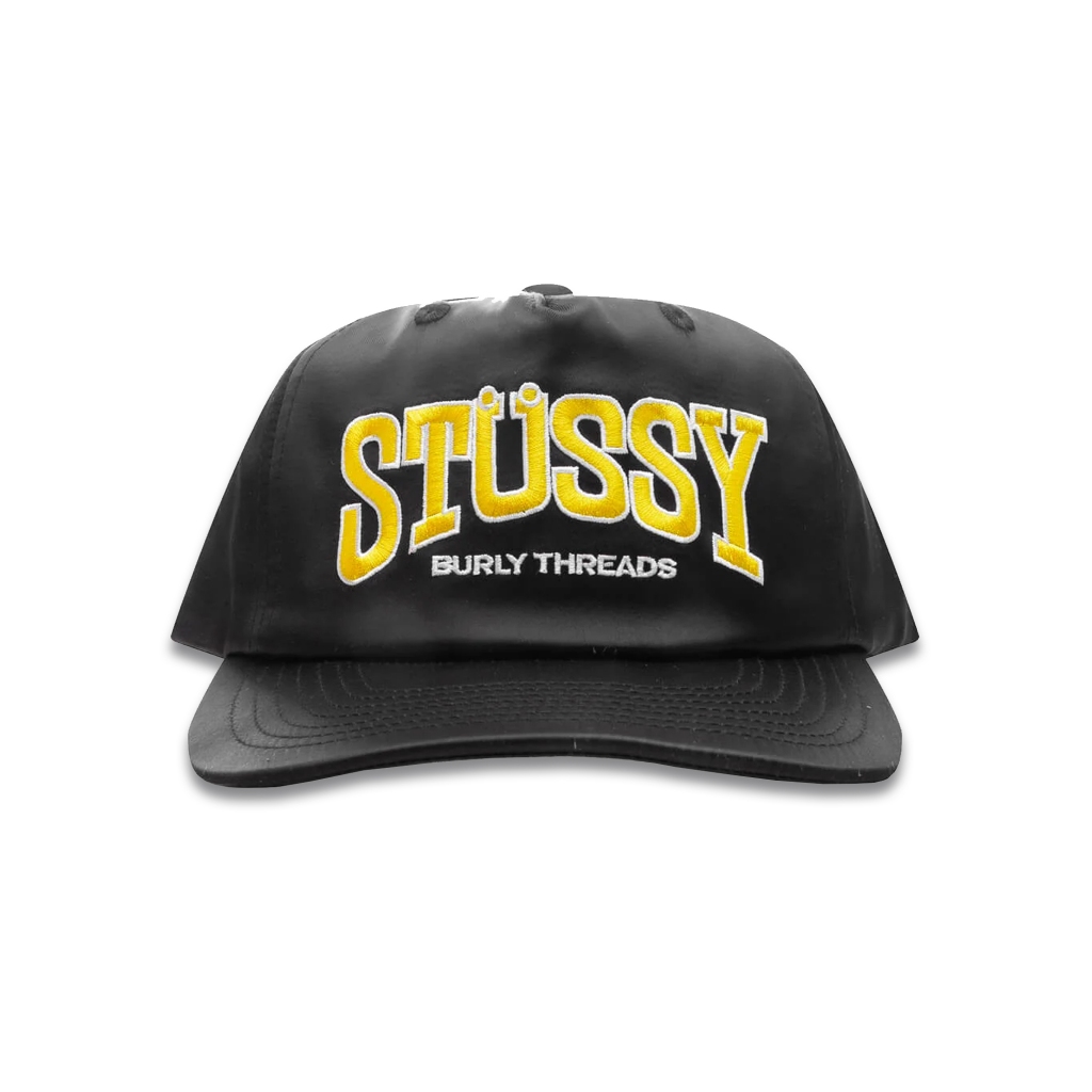 Stussy Md Burly Threads Cap ( Black ) | Shopee Malaysia