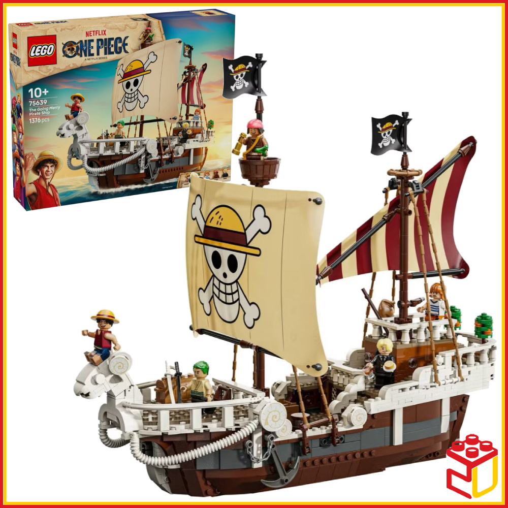(Ready Stock) 75639 Lego One Piece The Going Merry Pirate Ship Building ...