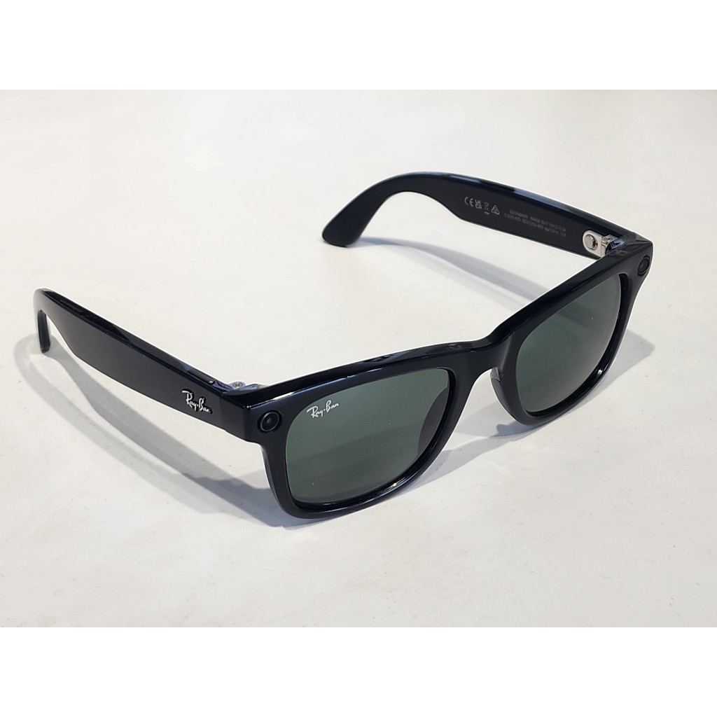 Gen1 Rayban Meta AI Smart Glasses (Black Frame, G15 Shade Lenses ...