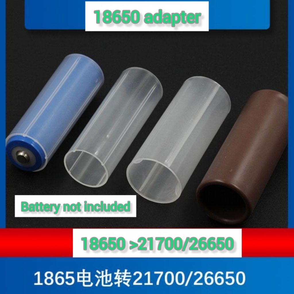 18650 battery adapter convert to 26650 / 21700 | Shopee Malaysia
