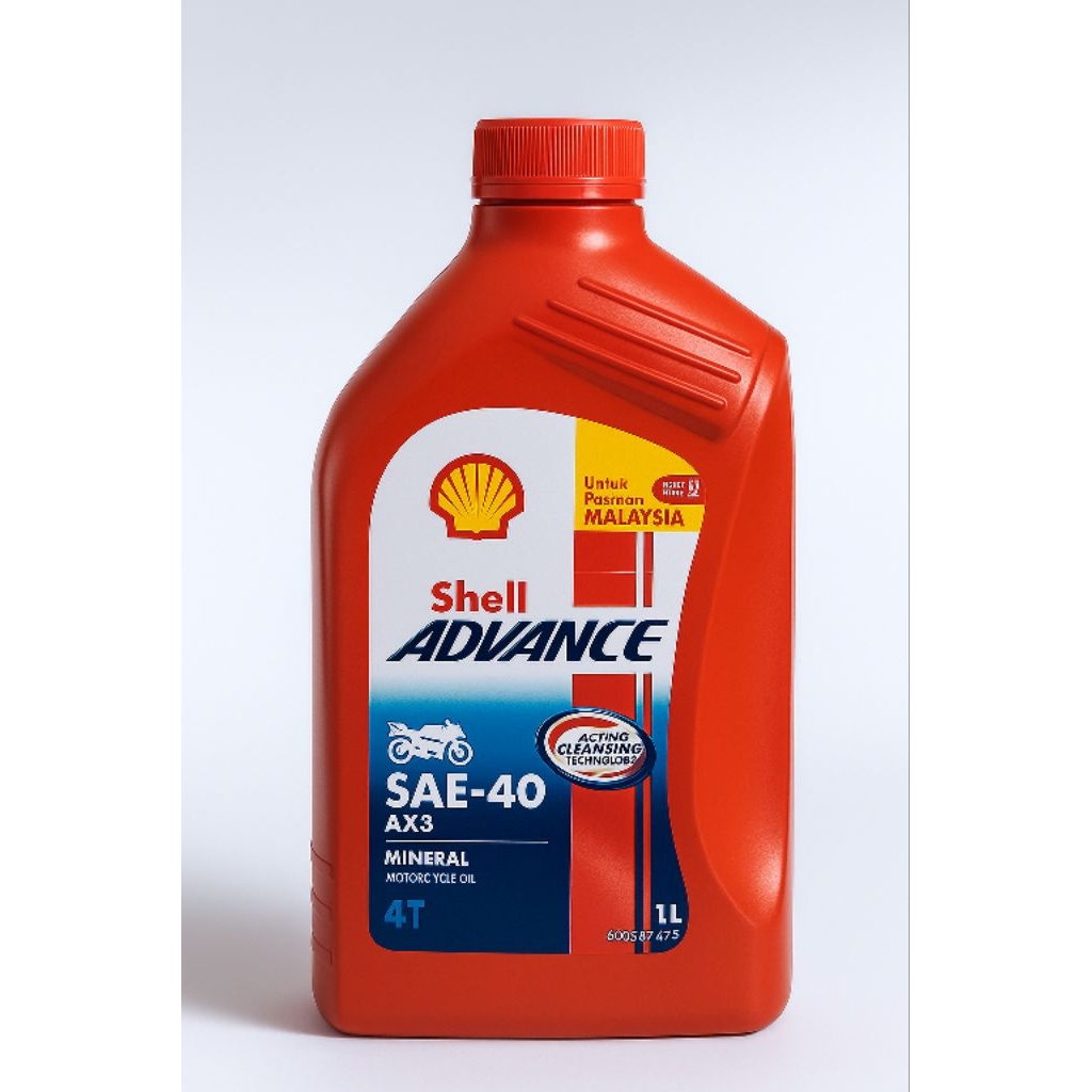 Shell Advance SAE-40 AX3 4T 1L (Ada cop SIRIM) | Shopee Malaysia