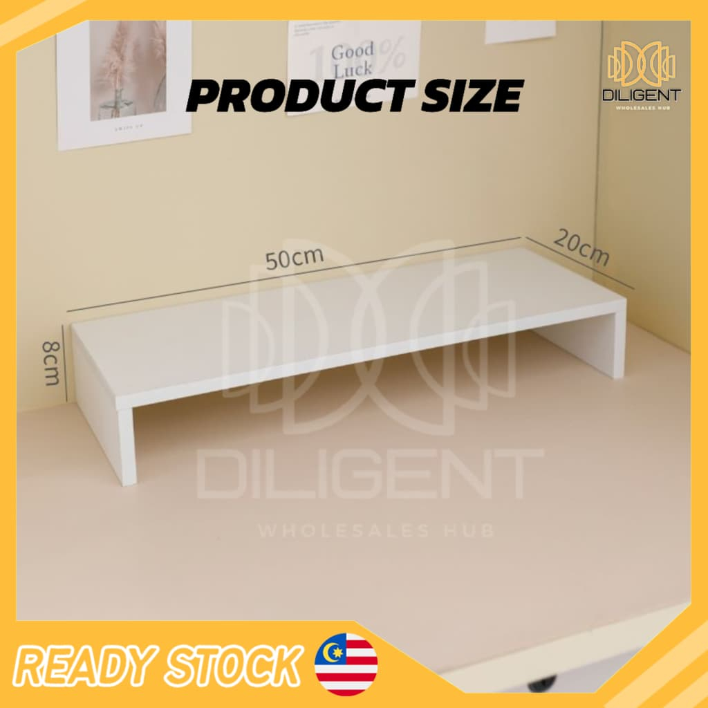 【D385】Rak Monitor Komputer Desktop Monitor Shelf Computer Monitor Stand ...
