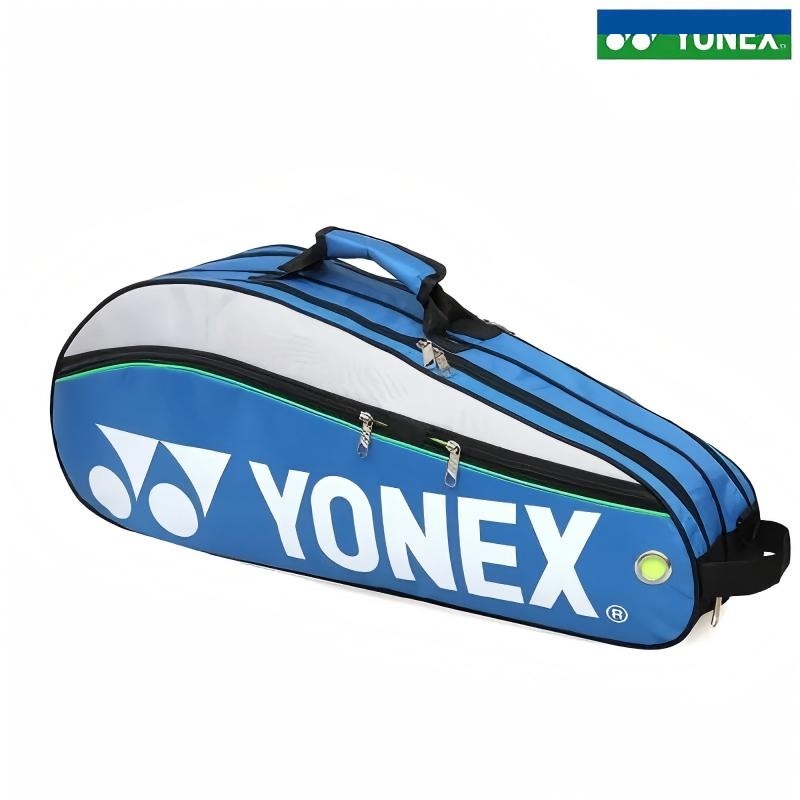 YONEX BLUE Beg raket Beg bahu kapasiti besar kalis air tebal beg galas ...