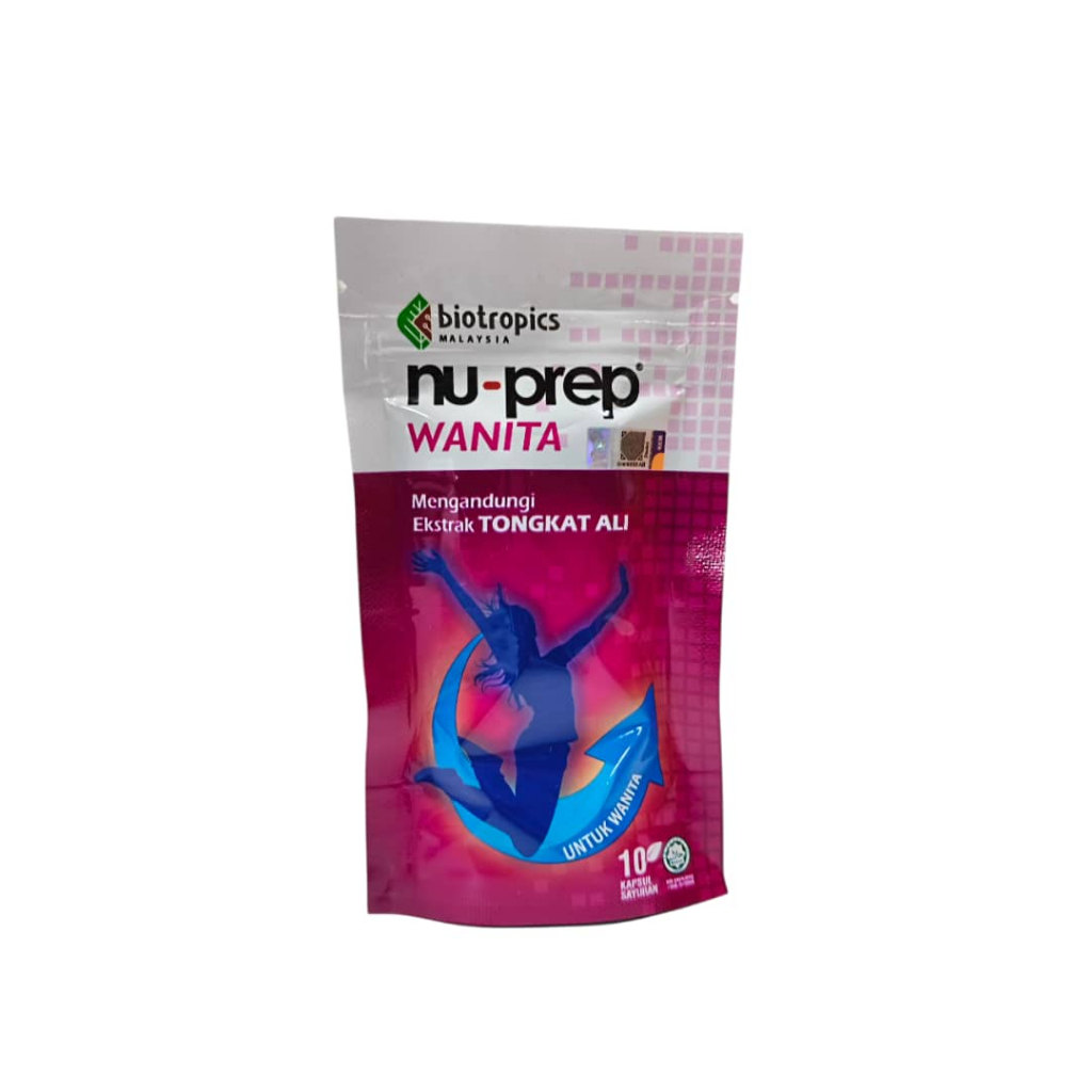 Nu-Prep Wanita Tongkat Ali 10cap/pack | Shopee Malaysia