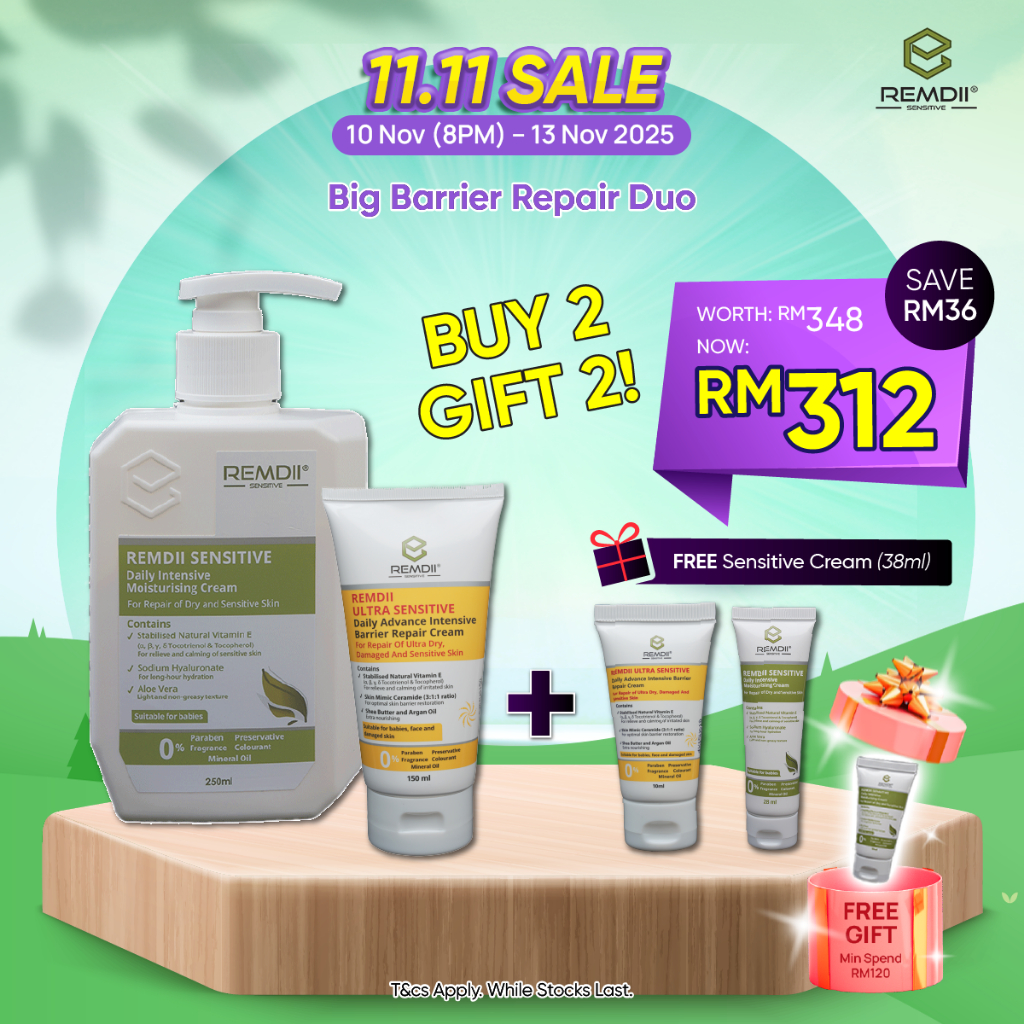 [11.11 EXCLUSIVE] REMDII Big Barrier Repair Duo: Sensitive Intensive ...