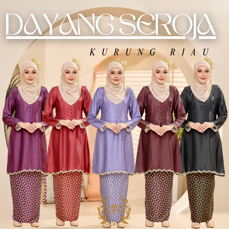 KURUNG RIAU DAYANG SEROJA PLUS SIZE ( S - 5XL ) | Shopee Malaysia