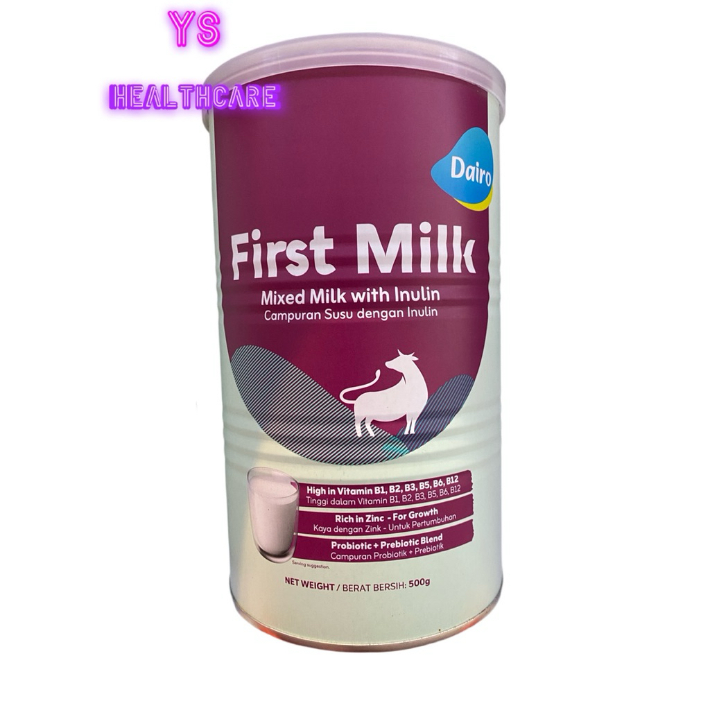 DAIRO FIRST MILK MIXED MILK WITH INULIN 500G (SUSU TULANG PATAH ...