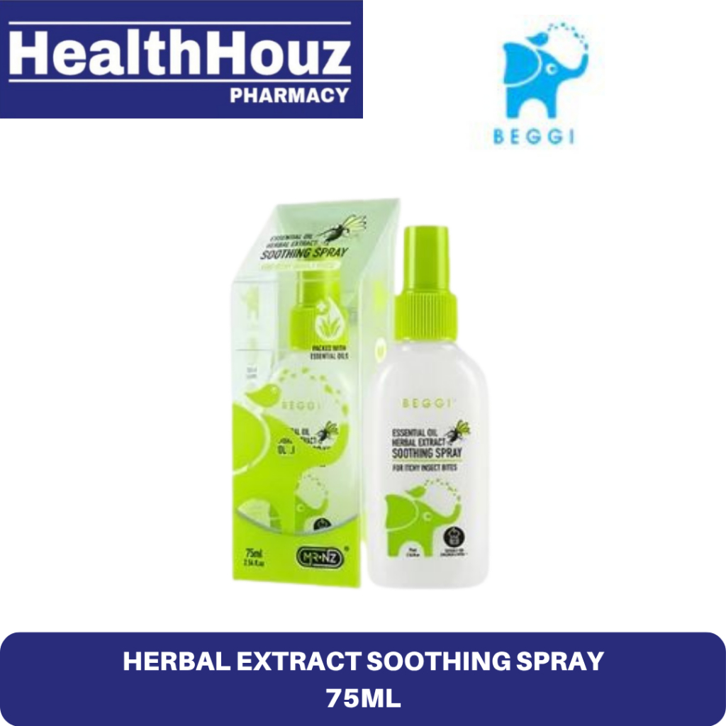 BEGGI Herbal Extract Soothing Spray, 75ml | Shopee Malaysia