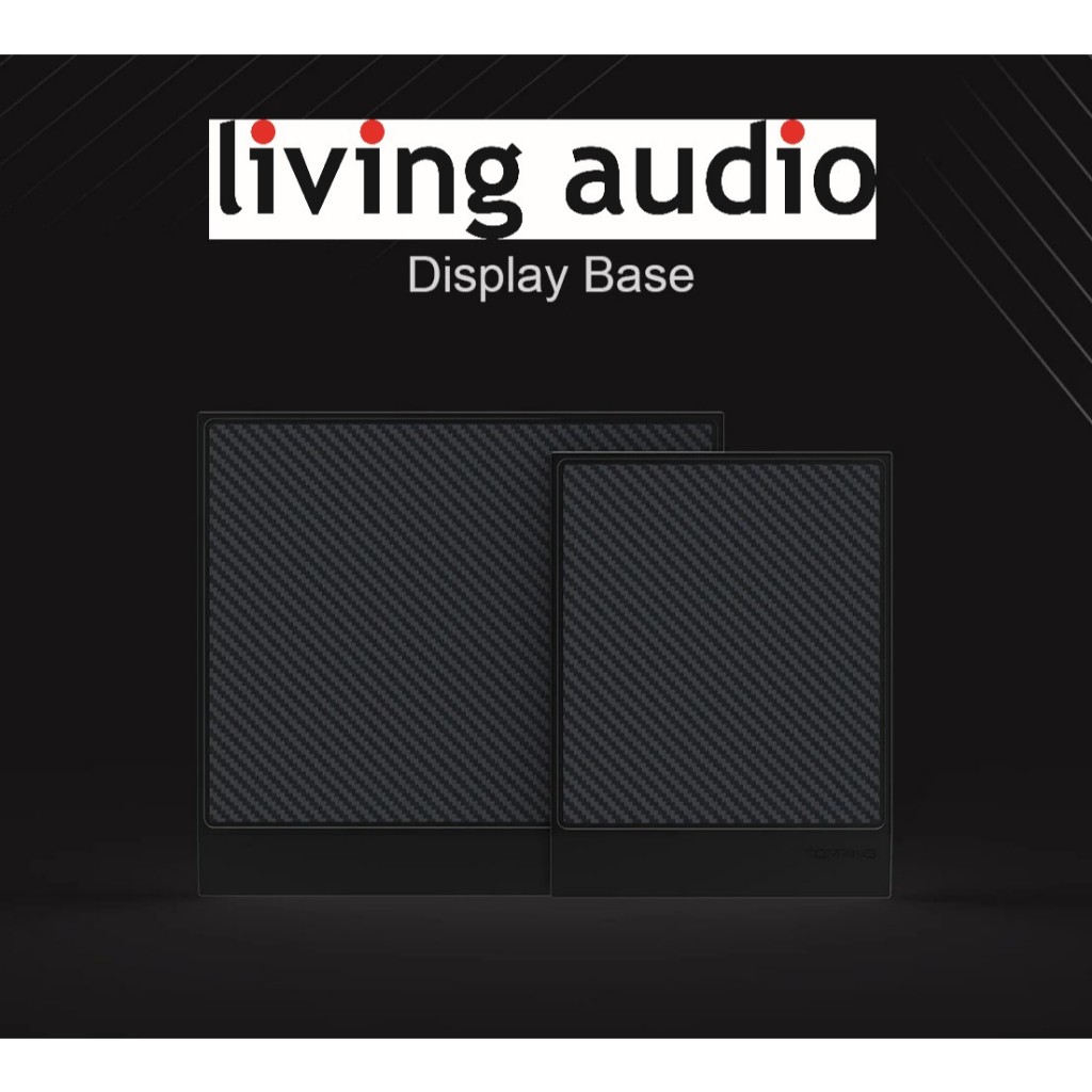 TOPPING DB Display Base - Aluminium Frame Paired Carbon Fiber Panels ...
