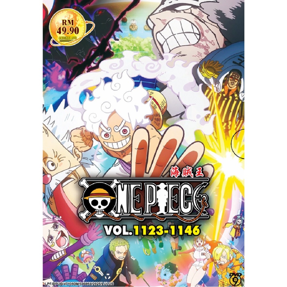 One Piece Box 38 (Eps 1123~1146) Anime DVD 海贼王 | Shopee Malaysia